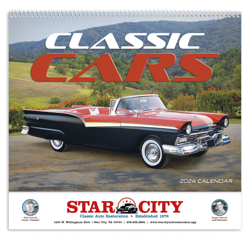 Classic Car Calendars - Jerry Peters Sales